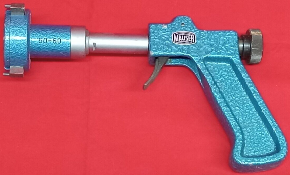 MAUSER INSTRUMENTS 3 POINT 50-60MM MICROMETER BIT WITH PISTOL GRIP | eBay