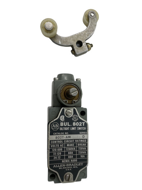 Allen Bradley 802T-AM 2-Pole Oiltight Maintained Limit Switch for sale ...