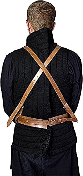 Imperial Faulds and Tassets - LARP Medieval Leg Armor Metallic | eBay