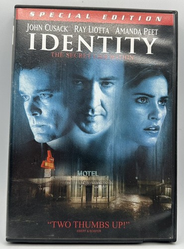 Identity DVD Special Edition John Cusack, Ray Liotta, Amanda Peet 2003 ...