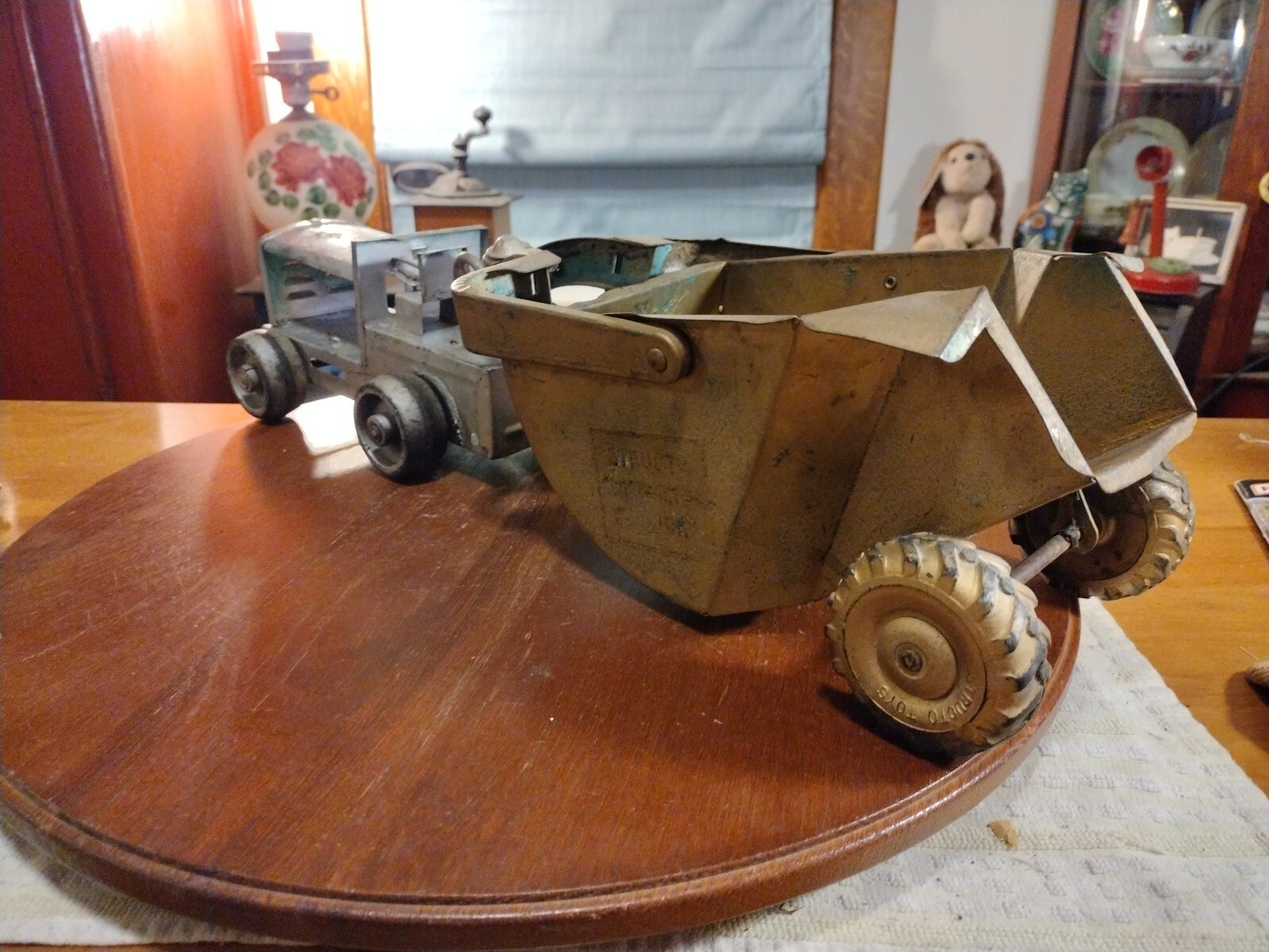 Vintage Structo Construction Toys Articulated Dump Rocker For Restore ...