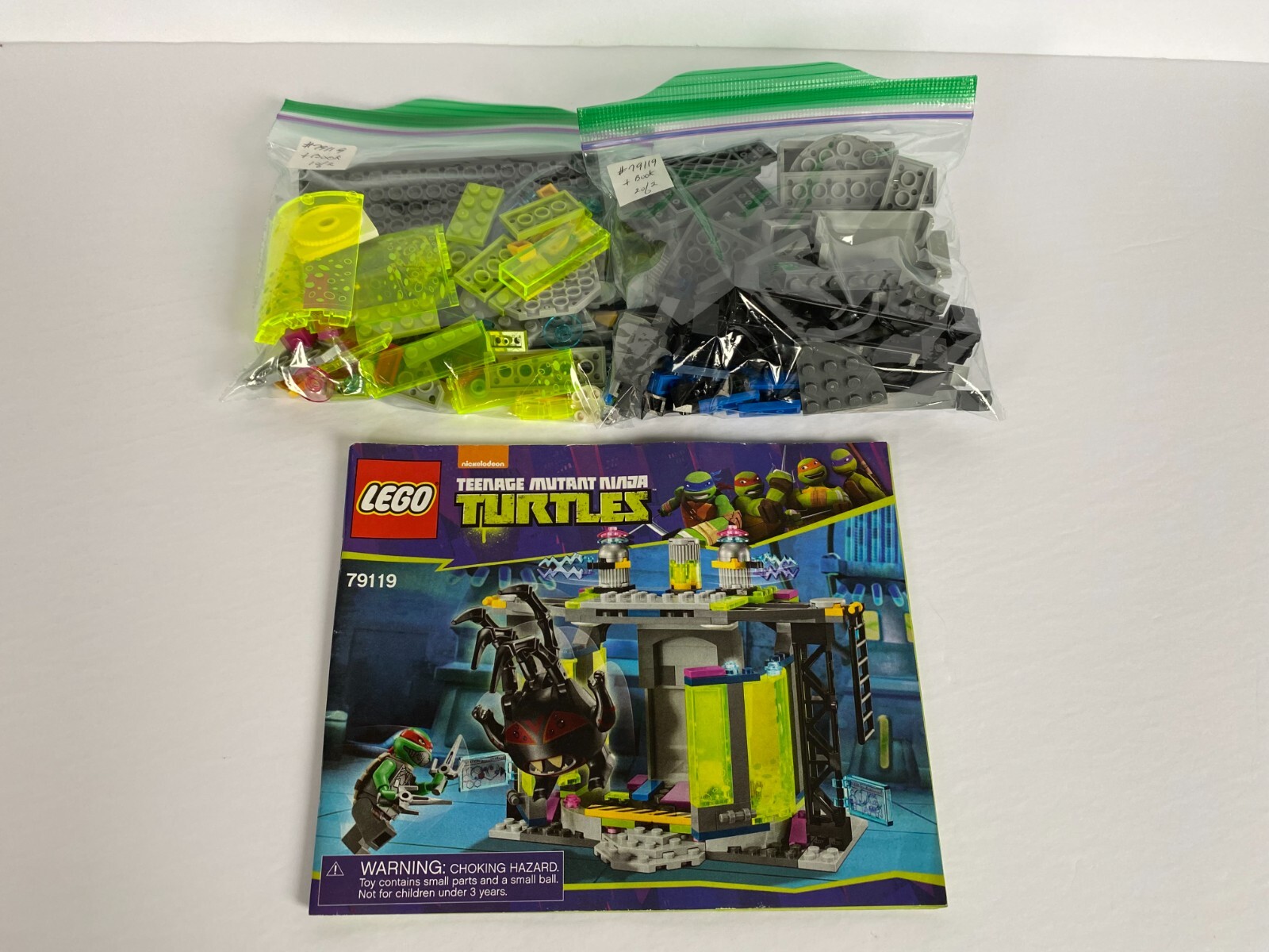 Lego set 79119 Mutation Chamber Unleashed – 177 pcs Teenage Mutant ...