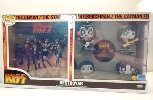 Funko Pop Deluxe Album KISS DESTROYER Walmart Exclusive Glow In The ...