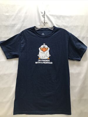 Disney Scuttle Scully Little Mermaid Tshirt Adult S I’m Friends With A ...