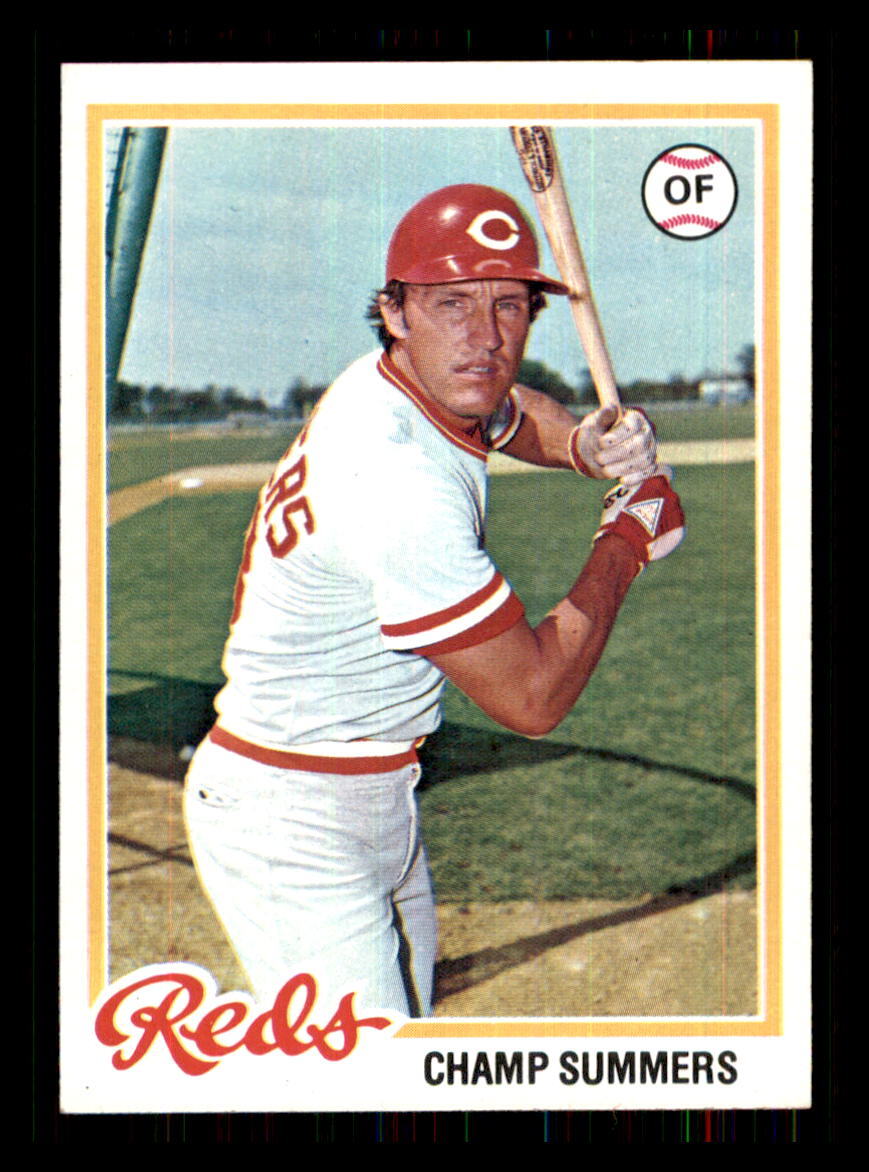 1978 Baseball Topps Champ Summers Cincinnati Reds #622 | eBay