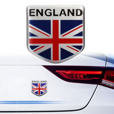 1x 3D Metal ENGLAND Shield Flag Emblem Badge Sticker Decal Decor Car ...