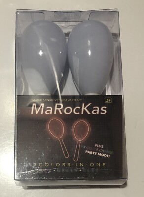 Light Up Maracas- Shake Sensitive LED Light Up 3 Colors In One (Red- Green-Blue) | eBay