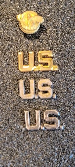 VINTAGE LOT OF 25 US ARMY / NAVY / MARINE CORPS (USMC) INSIGNIA - PINS ...