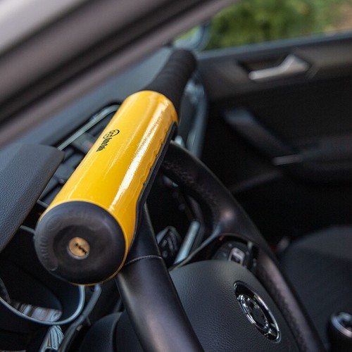Anti-Theft Steering Wheel Lock For Car Heavy Duty Crook Loc Baseball ...