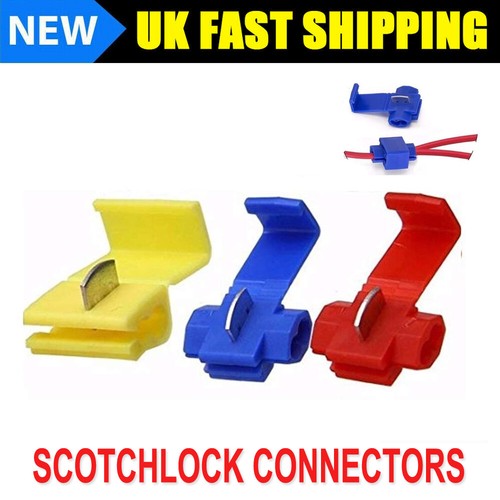 Scotchlock Electrical Wire Connectors Quick Splice Scotch Lock Terminal ...