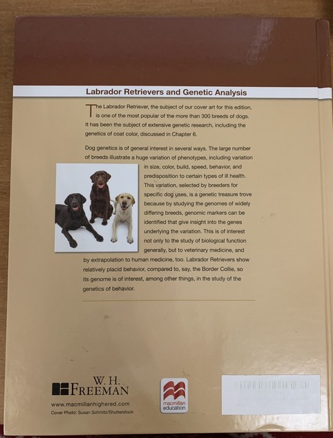 An Introduction to Genetic Analysis by Susan R. Wessler, Anthony J. F ...