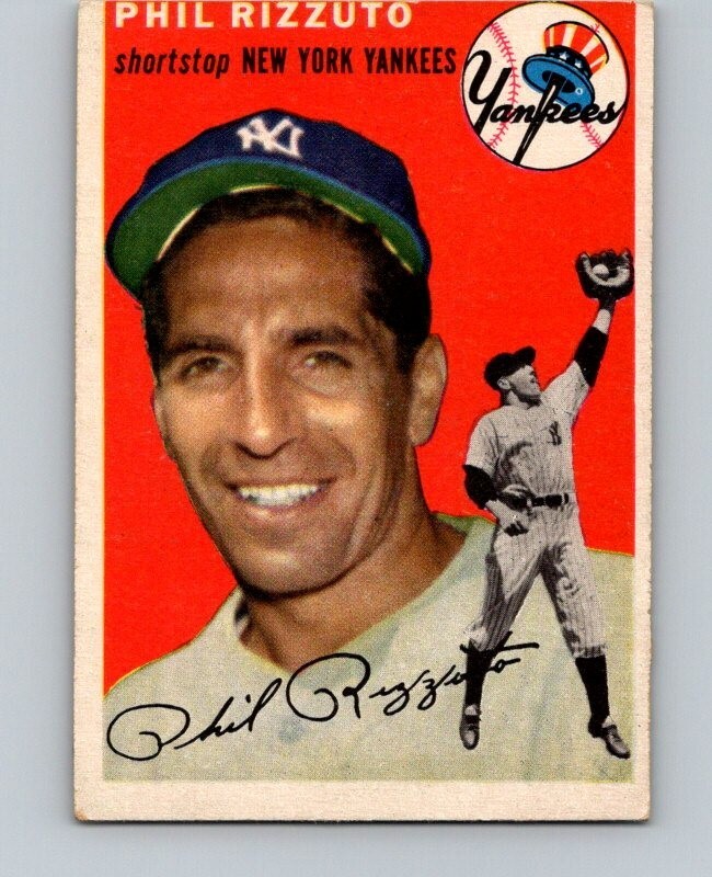 1954 TOPPS BASEBALL #17 PHIL RIZZUTO VGEX SET BREAK! | eBay