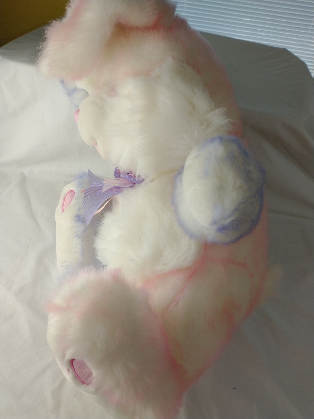 Dan Dee Easter Bunny Rabbit Plush Pastel Hoppy Hopster 24" Stuffed ...