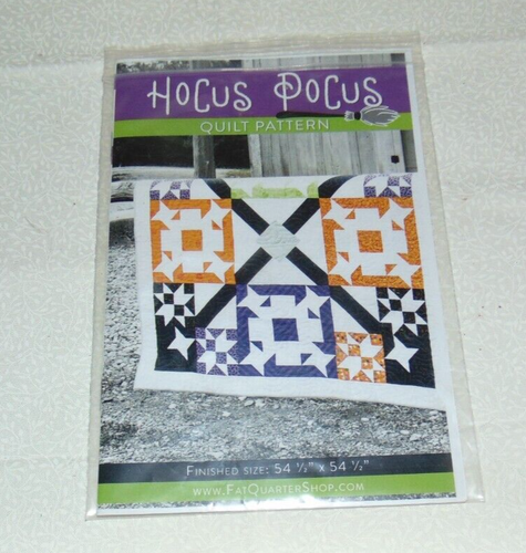 Hocus Pocus Quilt Pattern Fat Quarter Shop 2021 | eBay