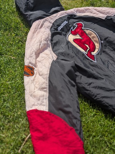 Devils Starter Jacket NHL Fan Jacket Size M 90's Vintage Hockey | eBay