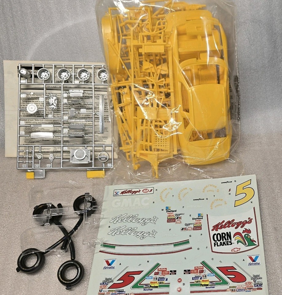 Revell AMT Monogram Lot of 3 Nascar model Kits - 2 open boxes ...