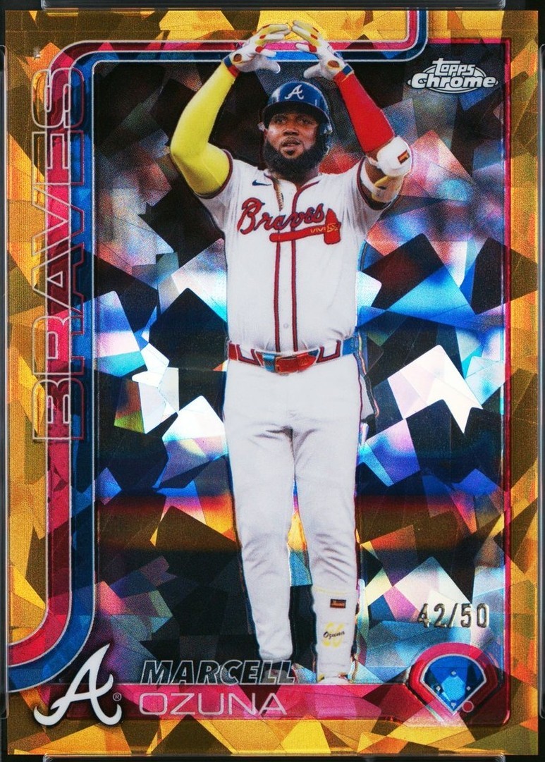 2025 Topps Chrome Sapphire Edition - Marcell Ozuna, Marcell Ozuna #250 ...