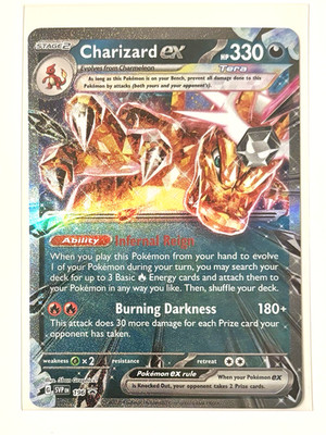 Pokémon TCG - CHARIZARD EX - SVP 196 - PROMO From Charizard Special ...
