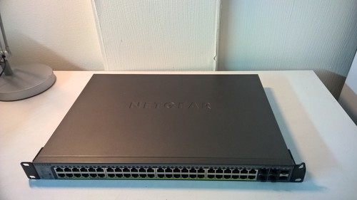 NETGEAR 48 PORT GIGABIT SMART SWITCH W/PoE + 4 SFP - GS752TPS - (RCK1 ...