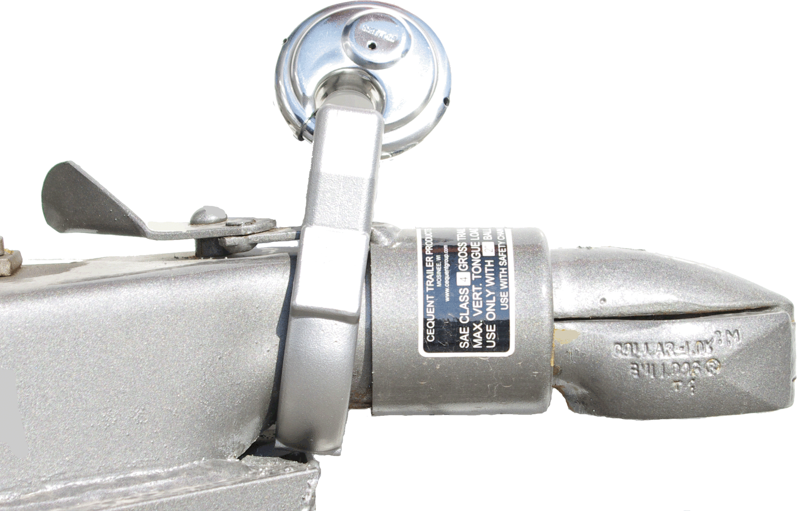 The Collar Hammerblow/Bulldog/Ram Coupler Lock with Disc Padlock | eBay