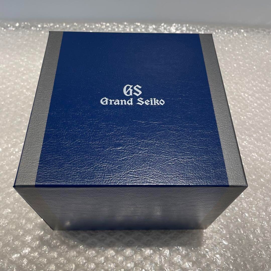 Grand Seiko Empty Watch Box Travel Storage Watch Case Blue From Japan ...