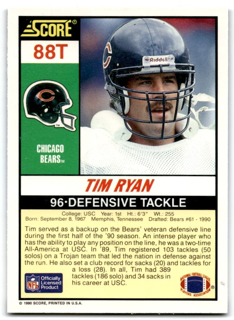 Tim Ryan Bears
