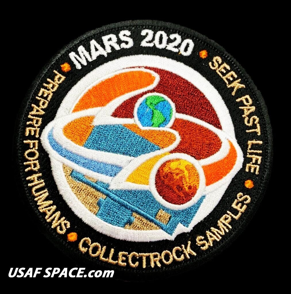 Authentic - NASA JPL -MARS 2020 ROVER- Exploration Mission- AB Emblem ...