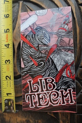 LIB TECH Snowboards Worm Monster Attack Space Alien Red Snowboarding ...