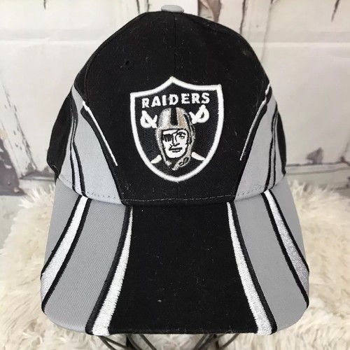 Vintage LA Raiders NFL Shark Tooth Splash Cap Hat SnapBack Hook Loop ...