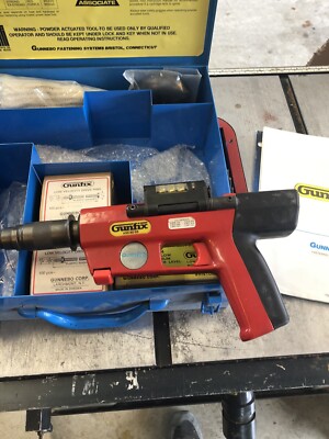 GunFix 25 Caliber Semi-Automatic Nail Fastner W/Shells “RamSet” type ...