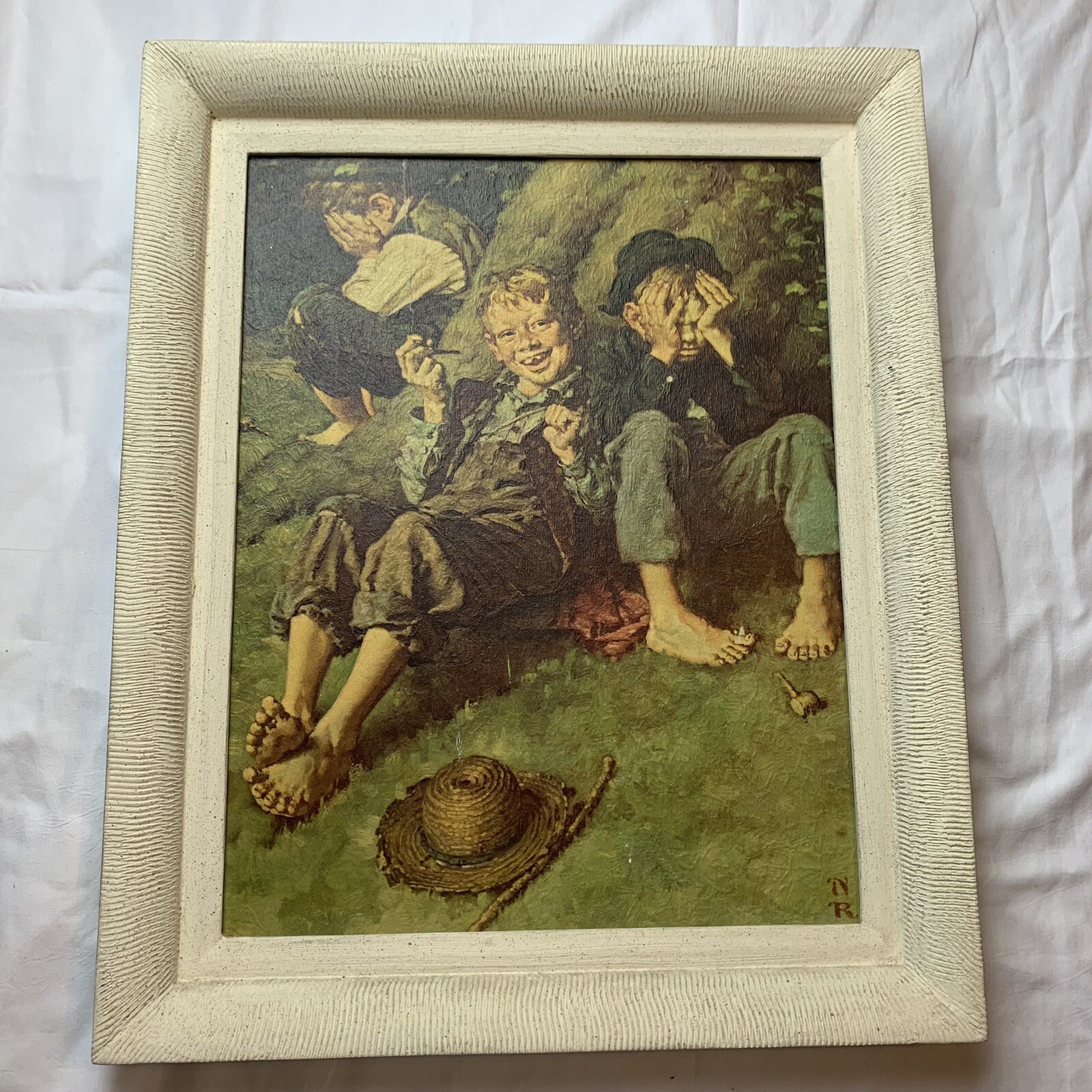 NORMAN ROCKWELL To Illustrate TOM SAWYER Set/3 Prints Heritage Press ...