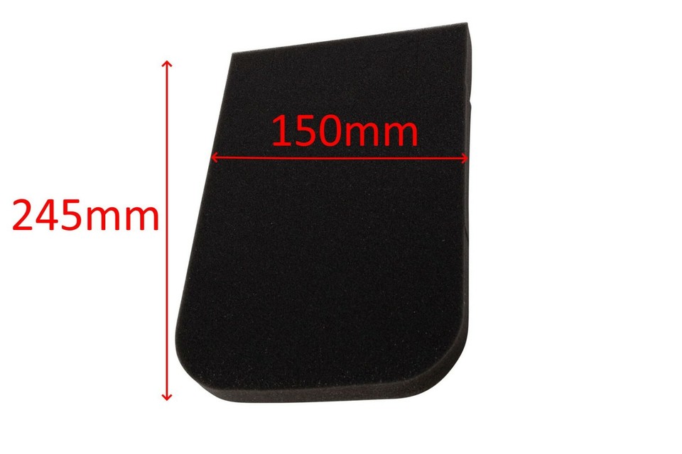 Rowenta Filter Foam Sponge Vacuum Cleaner Silence Force RO56 RO57 RO58 ...
