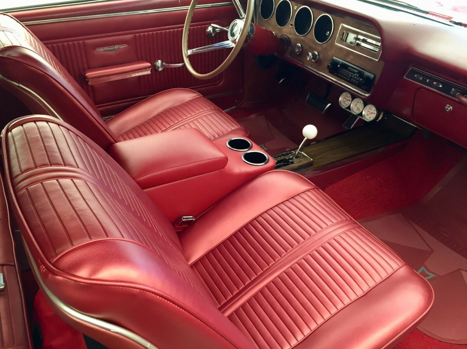 Saddle Console for Factory Installed Consoles For 1964-1967 GTO Lemans ...