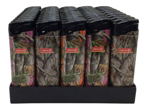 Clipper+Circle+K+Branded+Lighters+Camo+Pink+Orange for sale online | eBay