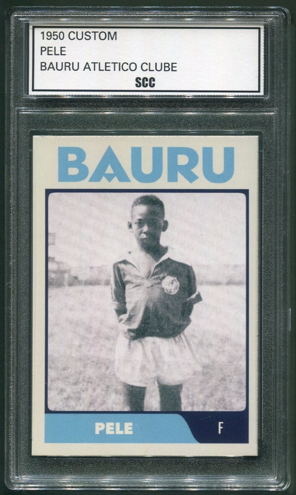 Custom 1950 Pele Bauru Atletico Clube Youth Soccer Card | eBay