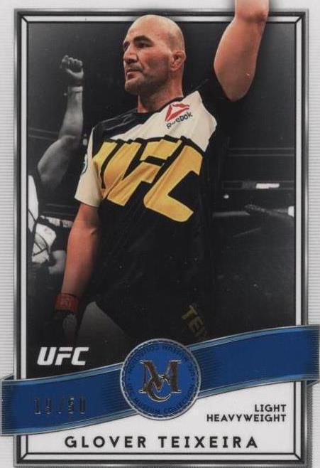 2016 Topps Museum Collection - Glover Teixeira #20 Sapphire /50 for ...