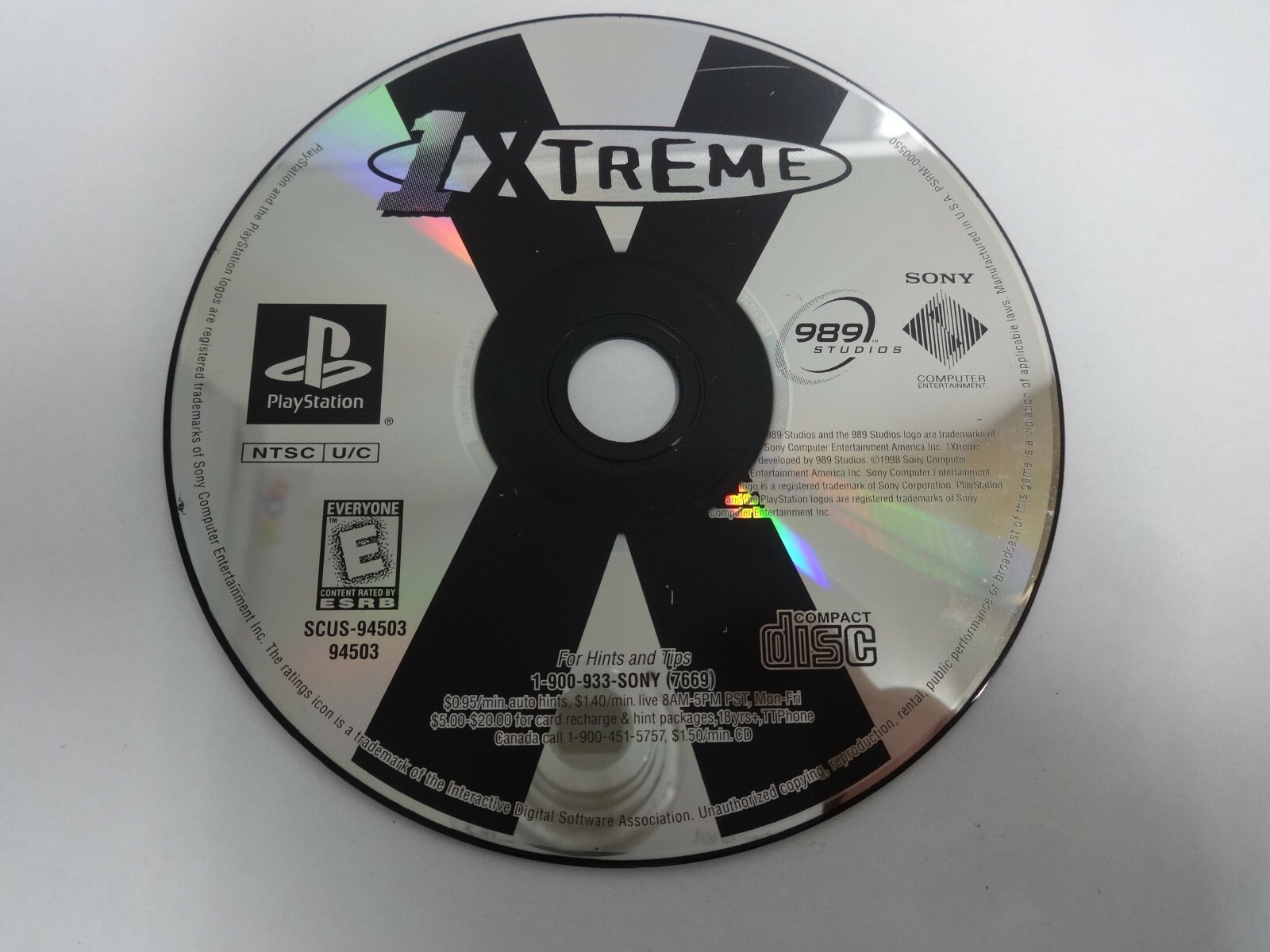 1Xtreme Sony Playstation One PS1 PSX Game Disc Only Free Ship | eBay