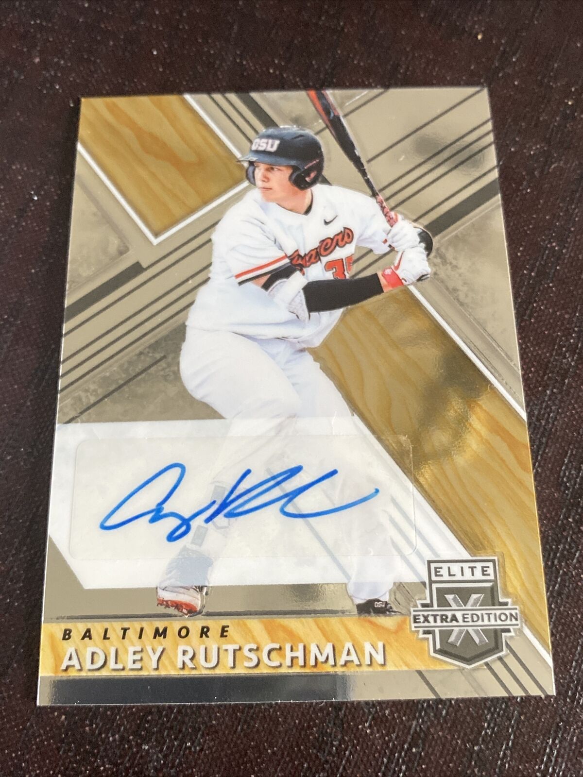 2019 Panini Elite Extra Edition - Opti-Chrome Holo Signatures #1 Adley ...