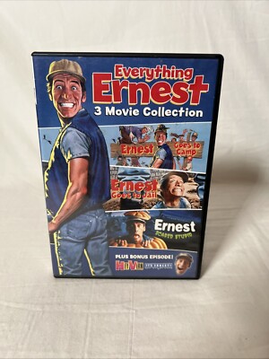Everything Ernest: 3 Feature Films and Bonus Episode (DVD, 2015) Scared ...