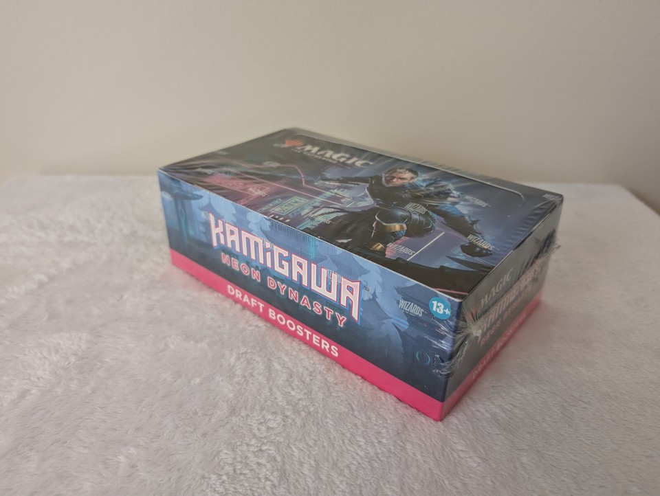 MTG NEO Magic the Gathering Kamigawa Neon Dynasty Draft Booster Box ...