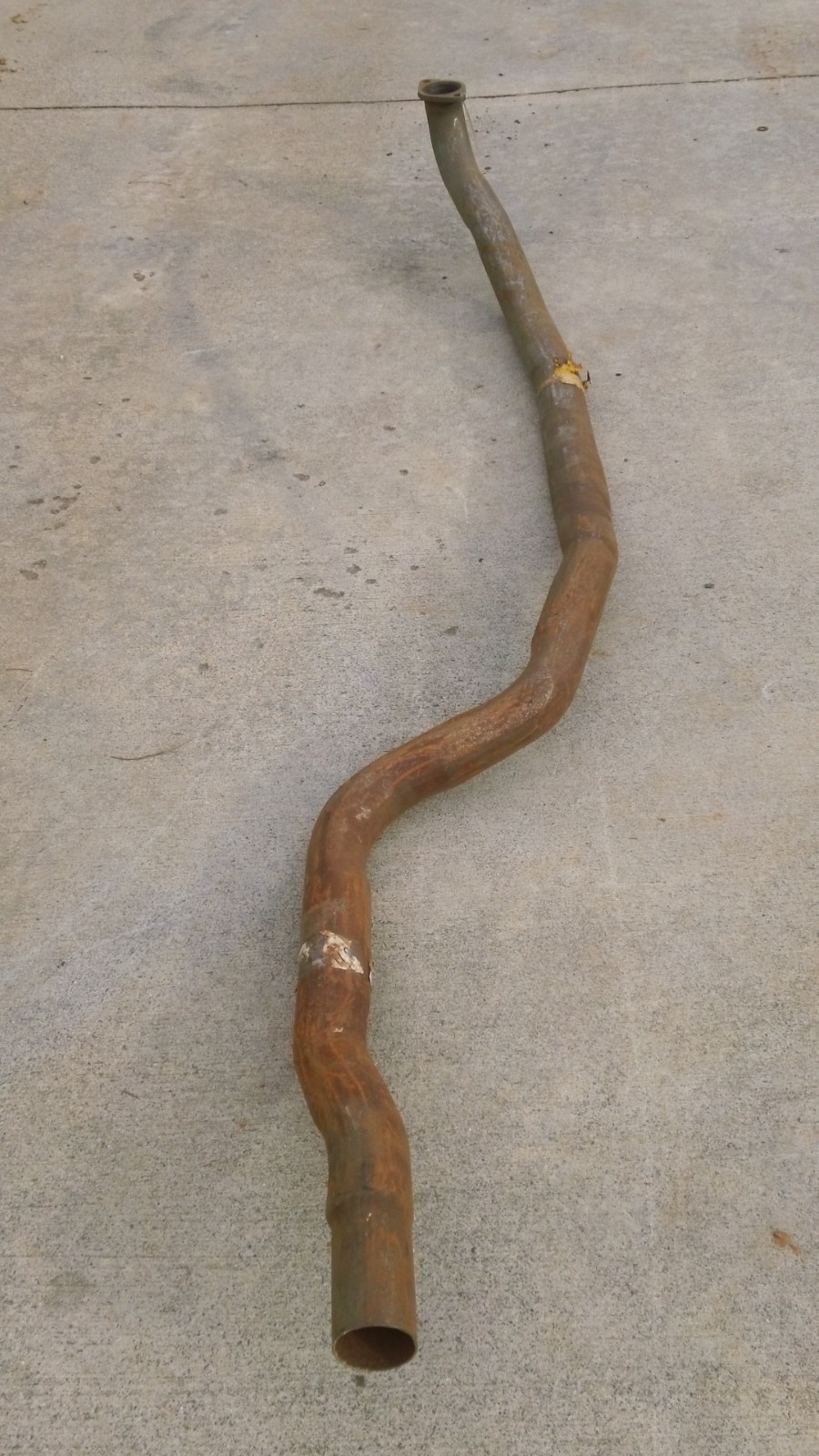 1972 1973 Fury Gran Sedan Cop Car Right EXHAUST PIPE NOS MoPar 440-HP ...