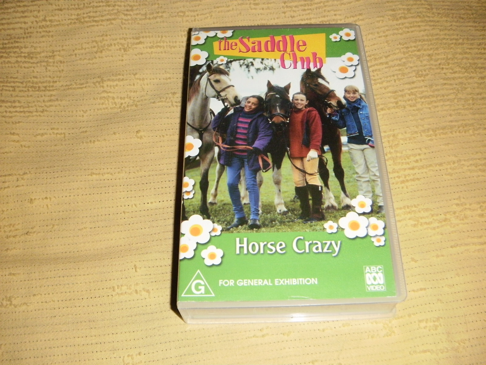 The Saddle Club Horse Crazy 2002 VHS TAPE family kids VIDEO PAL | eBay