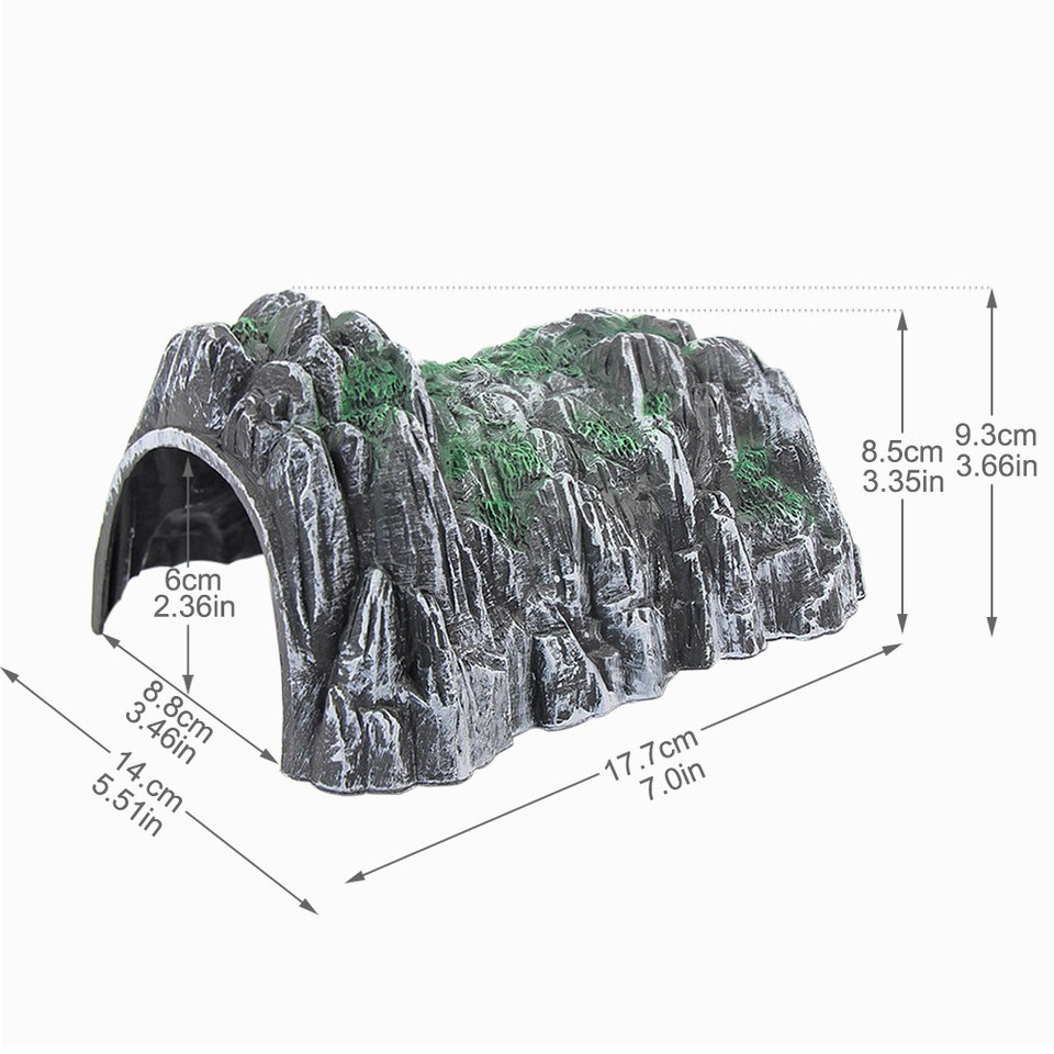 1pc Model Train Railway N Scale 1:160 Train Cave Railroad Tunnel SD04 ...