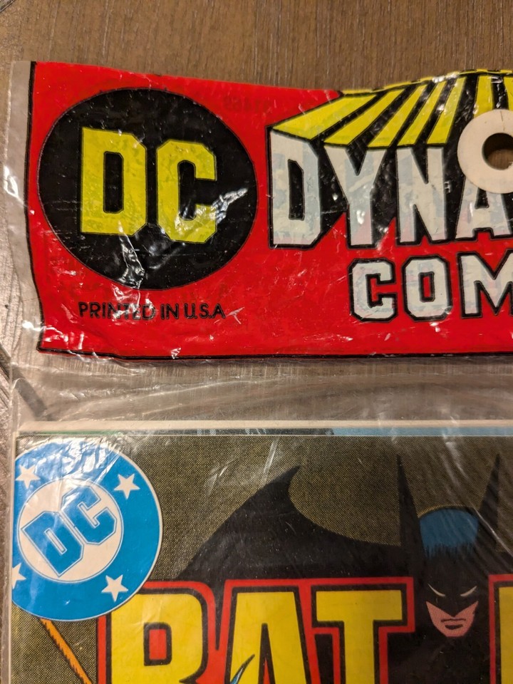 RARE 1977 DC PRE PACK BATMAN 286- FLASH-SUPERMAN COMICS SEALED 3 COMIC ...