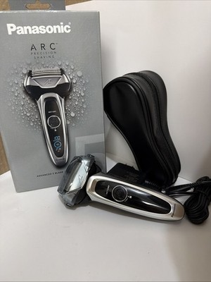 “Used” Panasonic ES-LV65-S Arc5 Wet & Dry 5-Blade Men's Electric Shaver ...