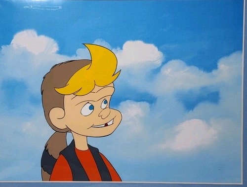 VTG Back To The Future Original Cartoon Animation Production Cel Art ...