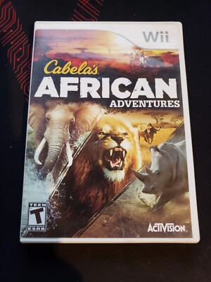 Cabela's African Adventures (Nintendo Wii, 2013) 47875767720 | eBay
