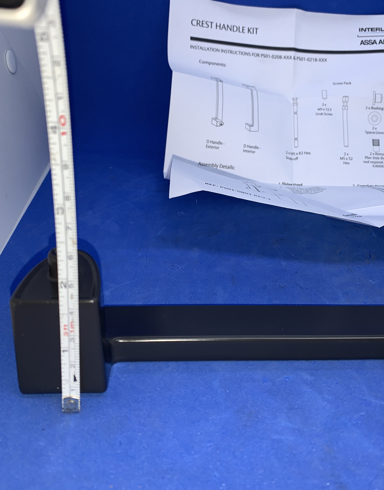 Original Interlock Assa ABLOY Crest Lightbronze Large Handle Kit ...