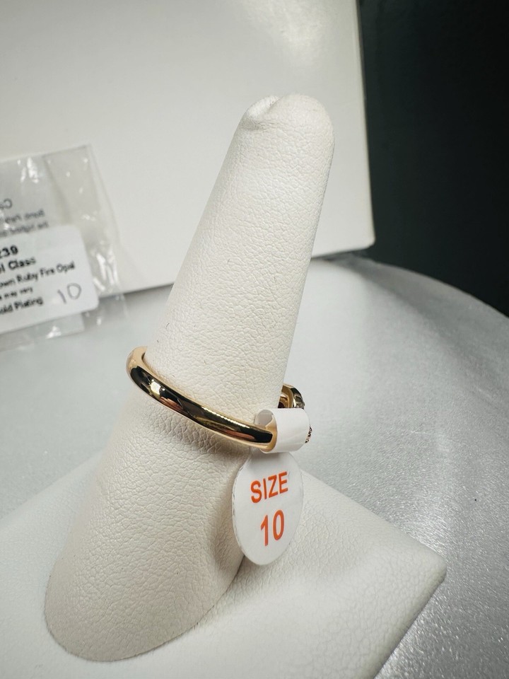 NIB Bomb Party Sz10 BP Ring RBP6239 Next Level Class LG Fire Opal Rose ...