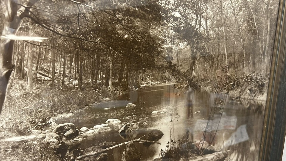 1930 Manugian Photograph South Norwalk, CT River framed 24 x 20 | eBay